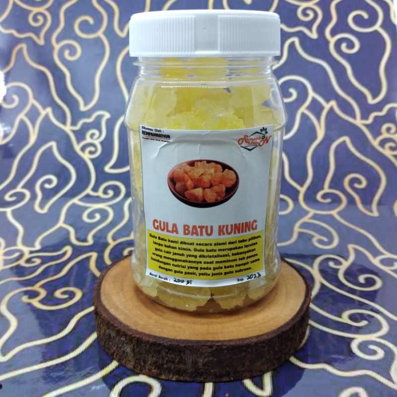 Jual Gula Batu Kuning 300 gr | Shopee Indonesia