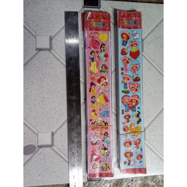 Jual stiker panjang, panjang 36cm, 1 iket isi 50pcs | Shopee Indonesia