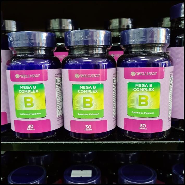 Jual Wellness Mega B Complex Isi 30 Tablets | Shopee Indonesia