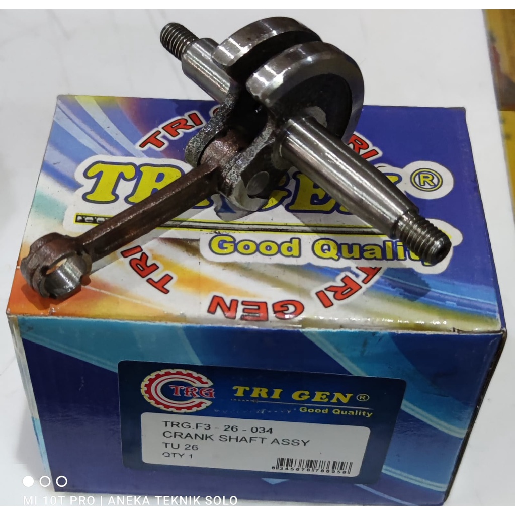 Jual Crankshaft Assy TU26 Trigen Askruk TU26 Askrek TU26 (Tipe Piston ...