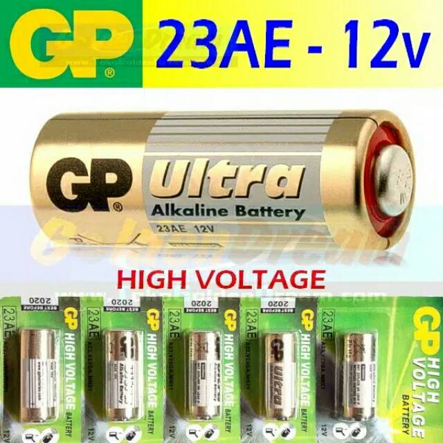 Jual Baterai GP 23AE A27 12v ULTRA Alkaline Batere Remote Battery A23 baterai A27 | Shopee Indonesia