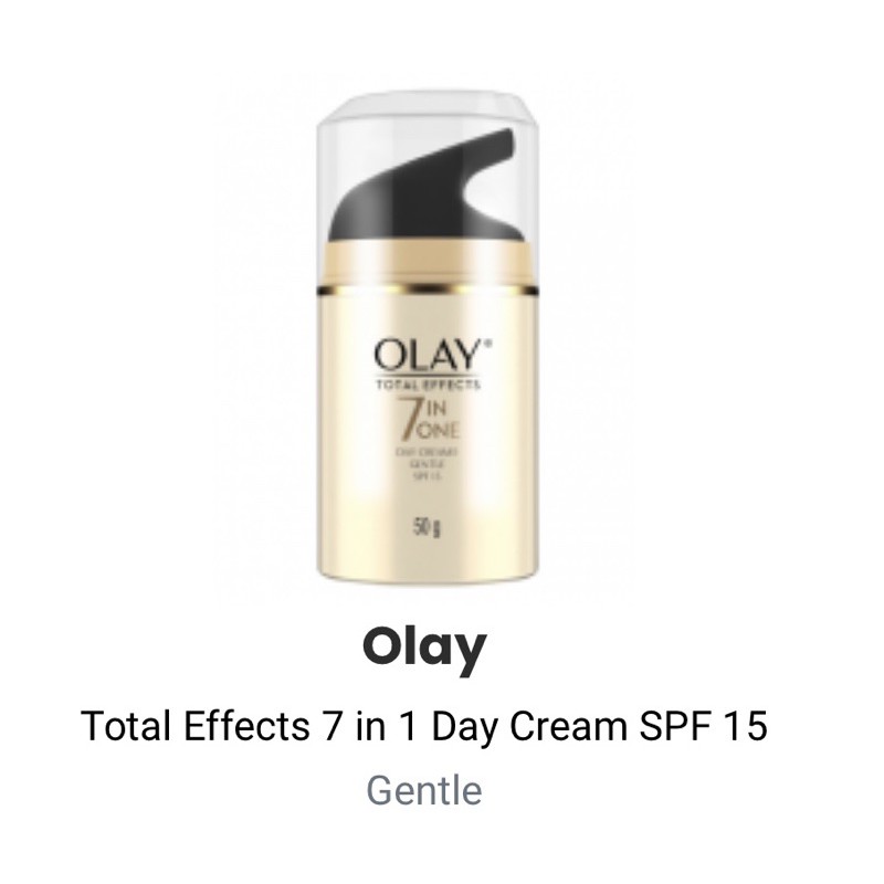 Jual Olay Total Effect 7 in 1 Day Cream SPF 15 (Gentle) | Shopee Indonesia