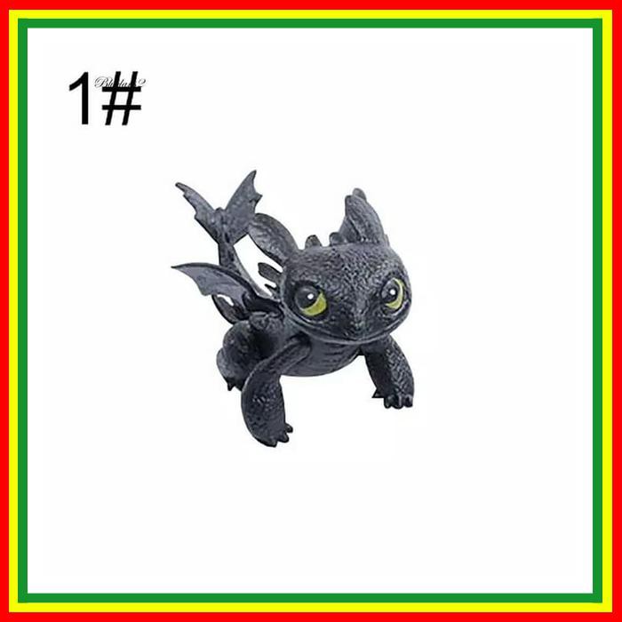 Jual FIGURE TOOTHLESS 1 PCS HOW TO TRAIN YOUR DRAGON / TOPPER CAKE KUE ...