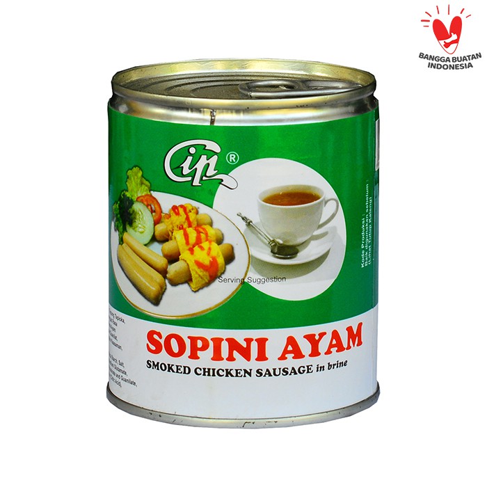 Jual CIP SOPINI Sosis Ayam / Smoked Chicken Sausage 325g | Shopee Indonesia