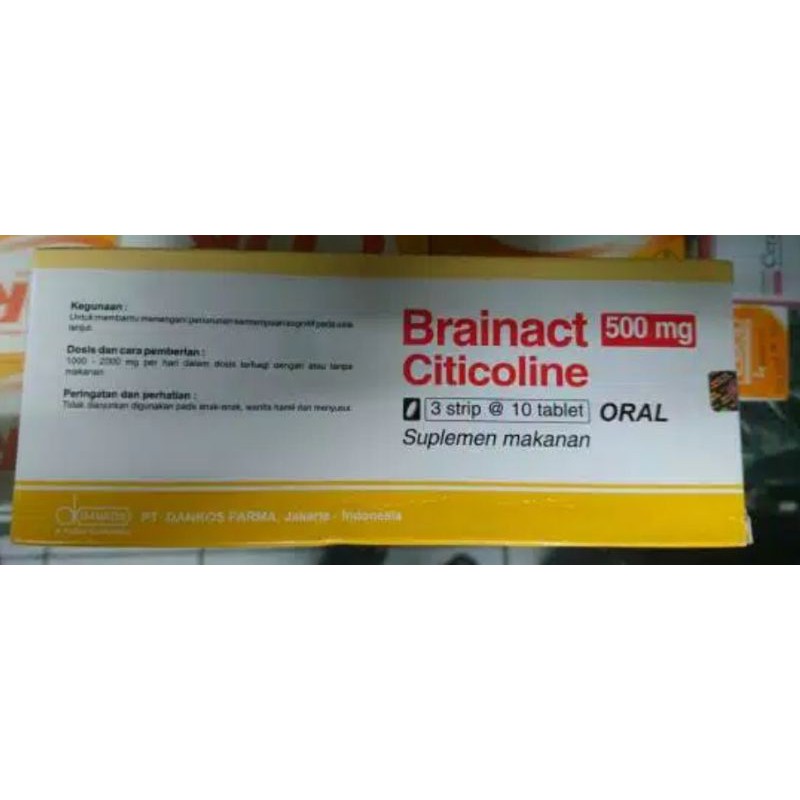 Jual Brainact 500mg atau citicoline | Shopee Indonesia
