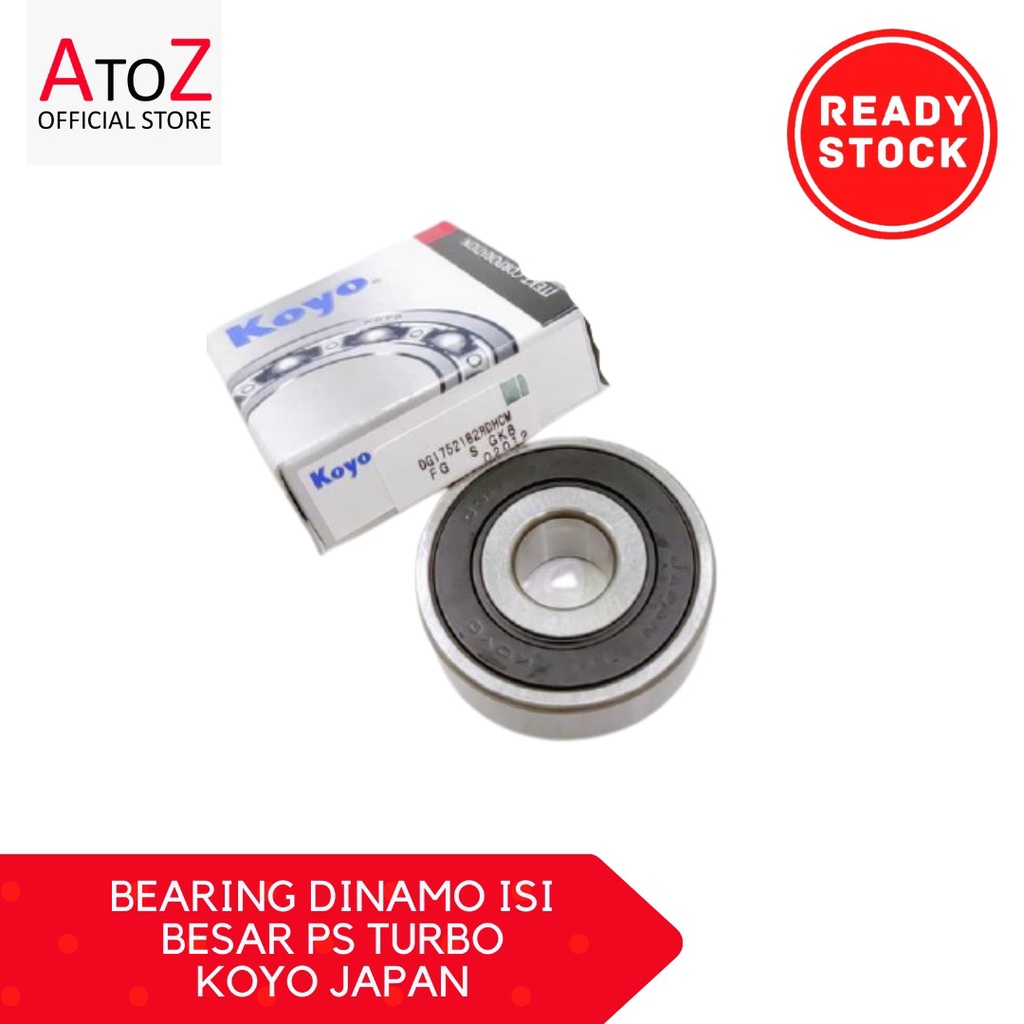 Jual BEARING DINAMO ISI BESAR PS TURBO KOYO JAPAN DG1752182RDHCM ...