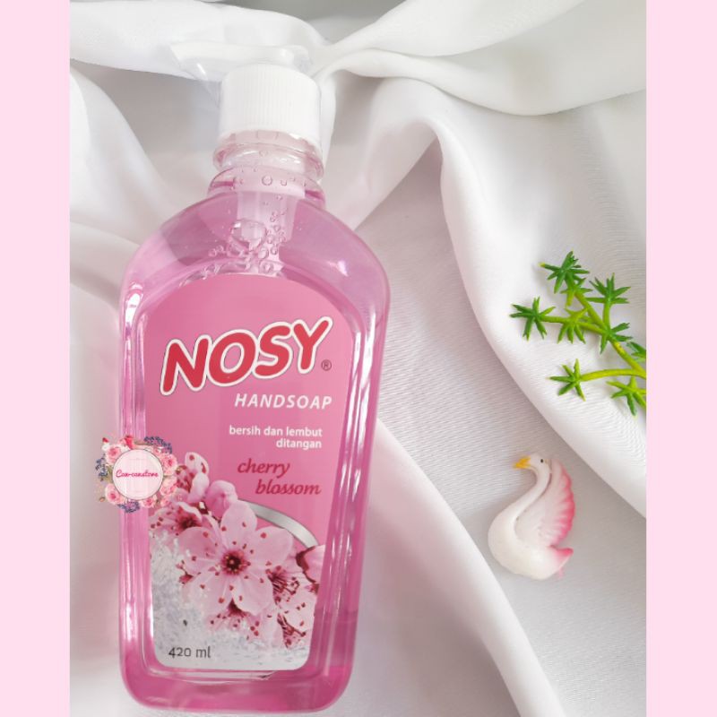 Jual NOSY HAND SOAP SABUN CUCI TANGAN PUMP 420 ml | Shopee Indonesia