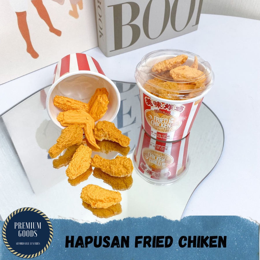 Jual Penghapus 1 set isi 9 pcs bentuk ayam goreng - CHICKEN BUCKET FAST ...