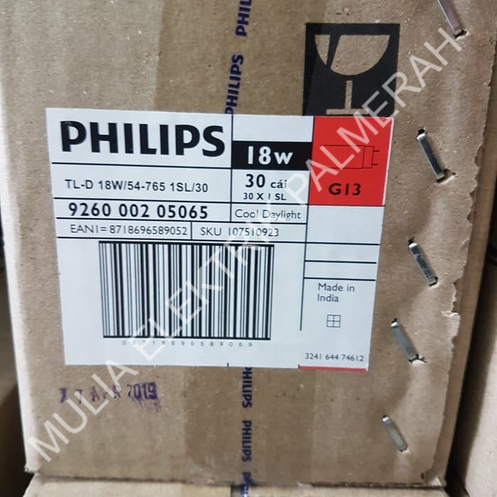 Jual LAMPU PHILIPS NEON TL-D 18W / 54 60CM TL-D 18W/54 | Shopee Indonesia