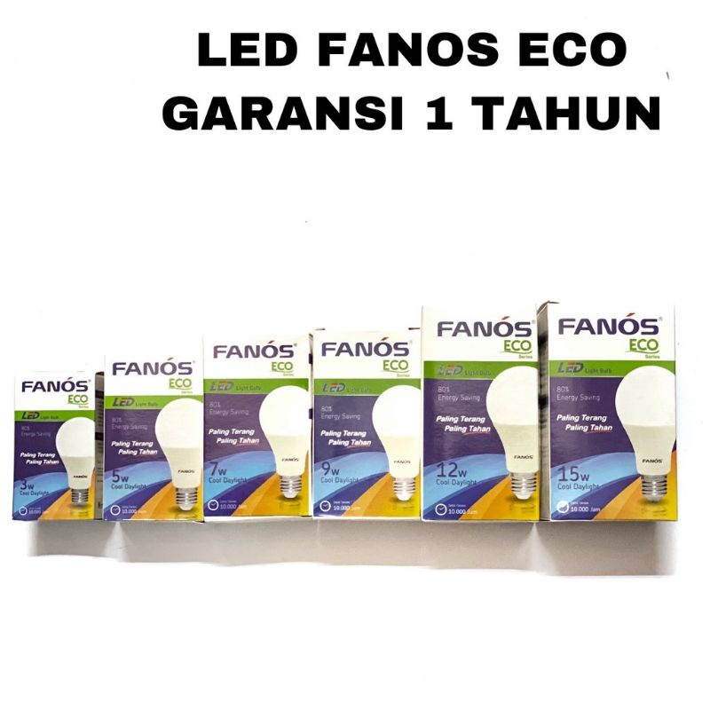 Jual LAMPU LED FANOS murah 7 watt | Shopee Indonesia