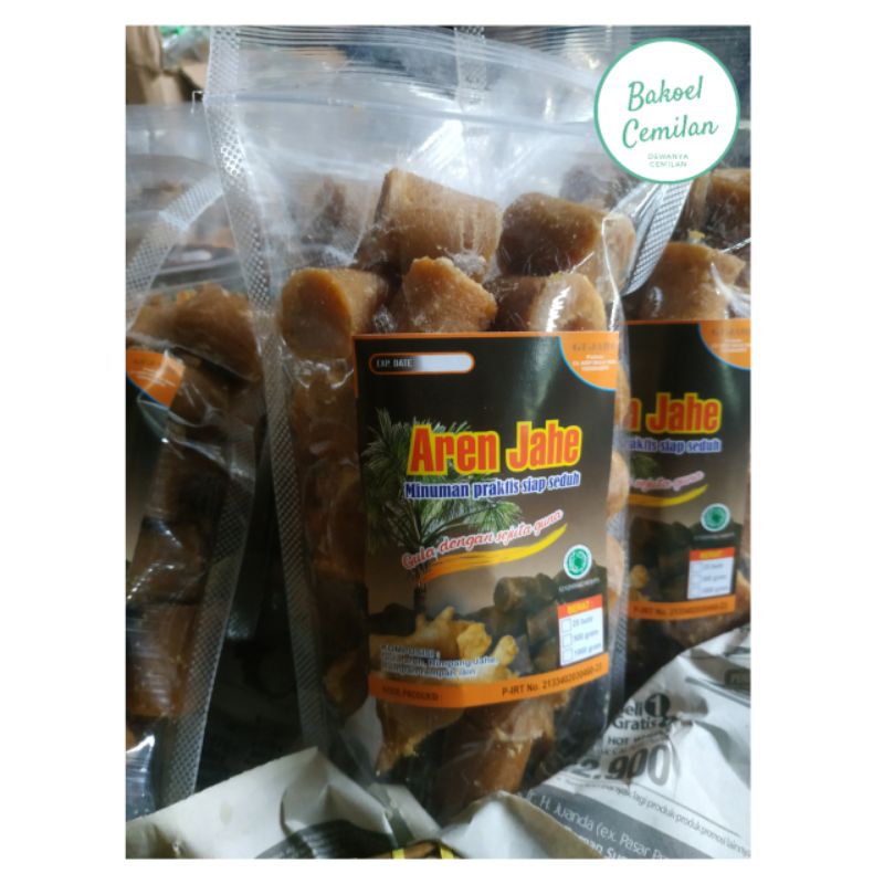 Jual Gula Jahe Aren Minuman herbal isi 25 butir | Shopee Indonesia