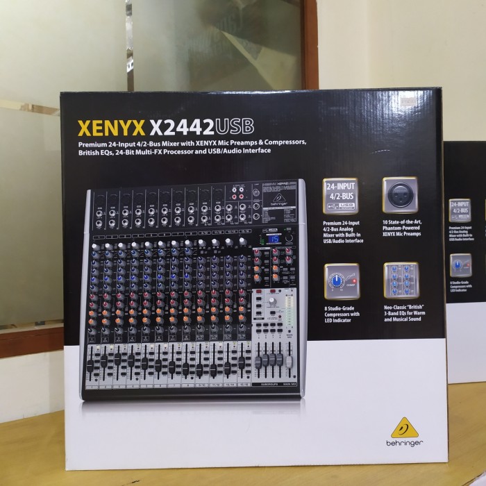 Jual Behringer usb X2442 USB (10 input mic) | Shopee Indonesia