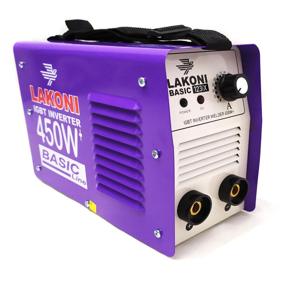 Jual Mesin Las Inverter Lakoni Basic 123 ix 123IX Travo Las 450 Watt ...