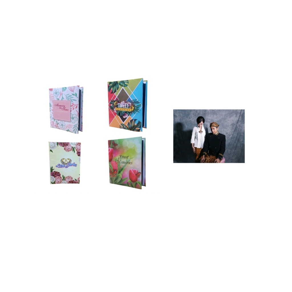 Jual Paket cetak foto + Album 4R isi 50 seet (100 foto) | Shopee Indonesia