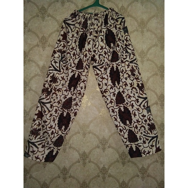 Jual Celana Boim Batik Dewasa fit to XXL /JUMBO Panjang Santai Extra ...