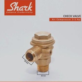 Jual Check Valve Compressor Shark 3 HP / 5 HP Original | Shopee Indonesia