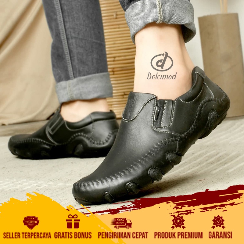 Jual DCMD X LIBERIA - Sepatu Pantopel Oxford Bahan Kulit Sapi Asli ...