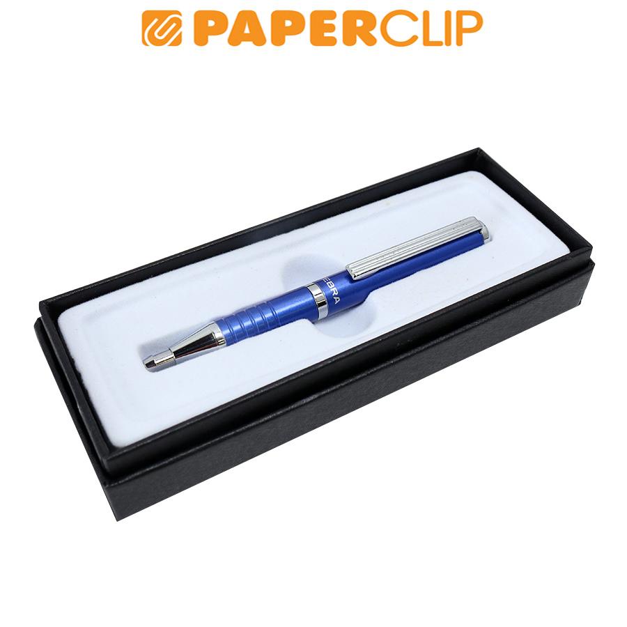 Jual BALLPOINT ZEBRA SLIDE BP115 IN GIFT BOX BLUE | Shopee Indonesia
