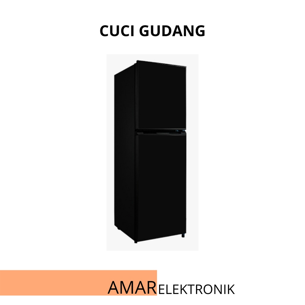Jual KULKAS 2 PINTU MIDEA TIPE HD-294BLK | Shopee Indonesia