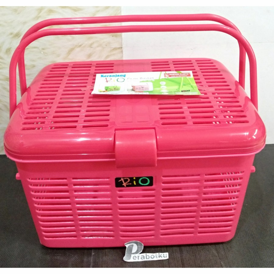 Jual Keranjang Rio Besar B k100/Keranjang Piknik/Keranjang Kucing/Wadah ...