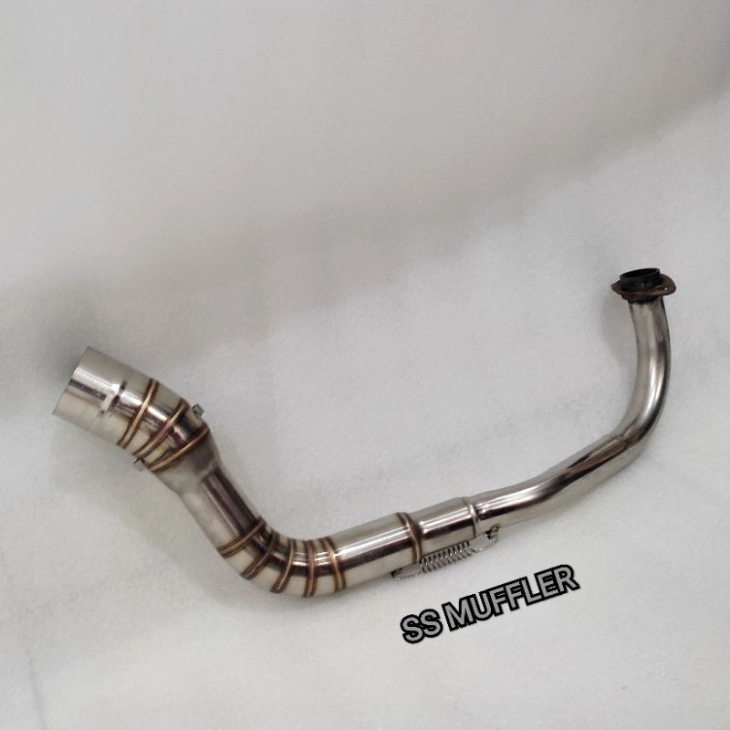 Jual Leher header pipa knalpot Mio smile inlet 50mm | Shopee Indonesia