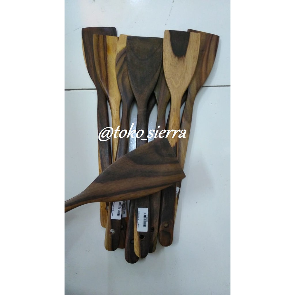 Jual Sodet / Spatula / Sutil Kayu Mahoni | Sonokeling / Sono Segi Kotak ...
