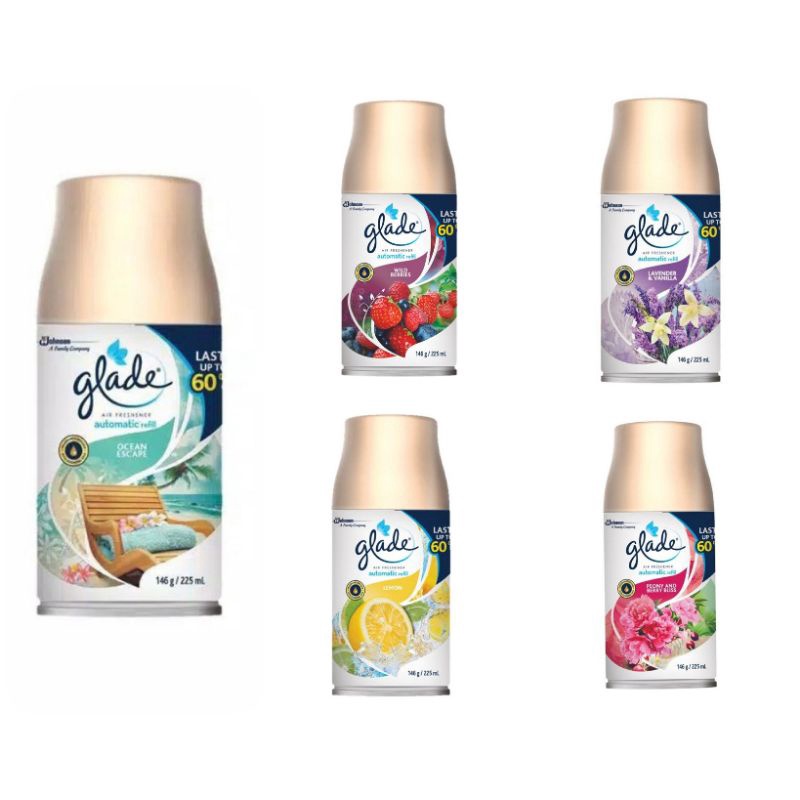 Jual Glade Automatic Refiil 146g/225ml 3 varian | Shopee Indonesia
