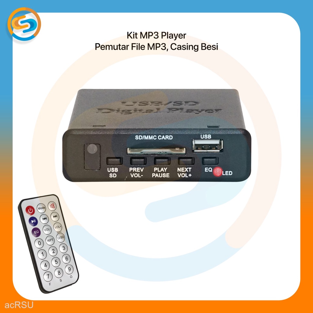 Jual box mini usb kit MP3 player casing besi | Shopee Indonesia