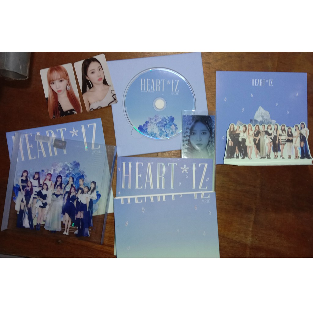 Jual IZ*ONE IZONE 2ND MINI ALBUM HEART*IZ SAPPHIRE VER. - ALBUM ...