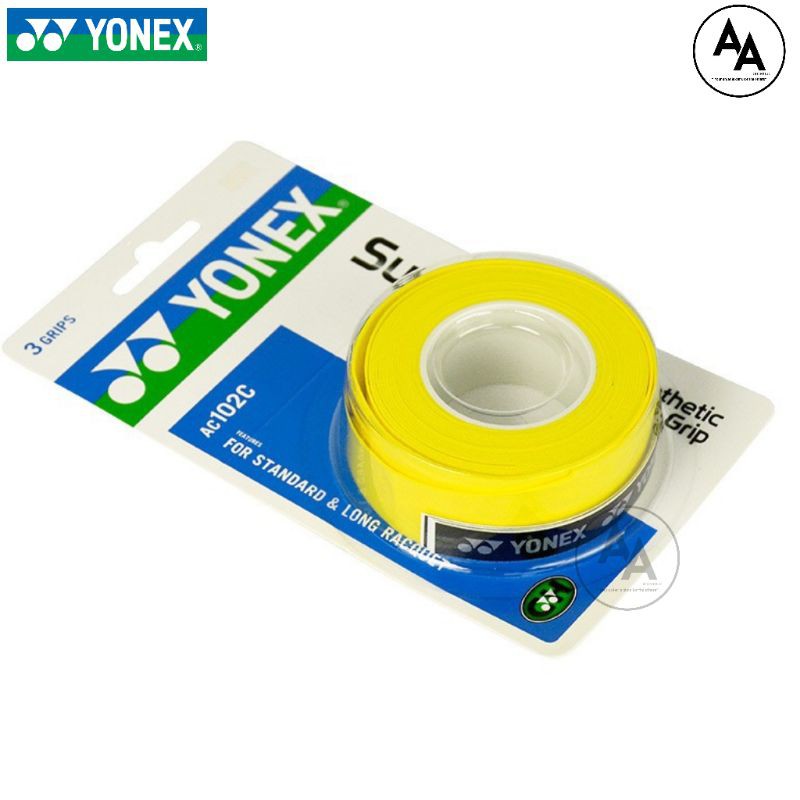 Jual Super Grip Tape Yonex AC102EX / AC 102 EX (3 in 1) | Shopee Indonesia