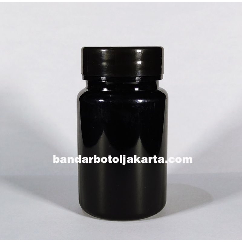 Jual Botol Bulat 100 ml Hitam | Shopee Indonesia