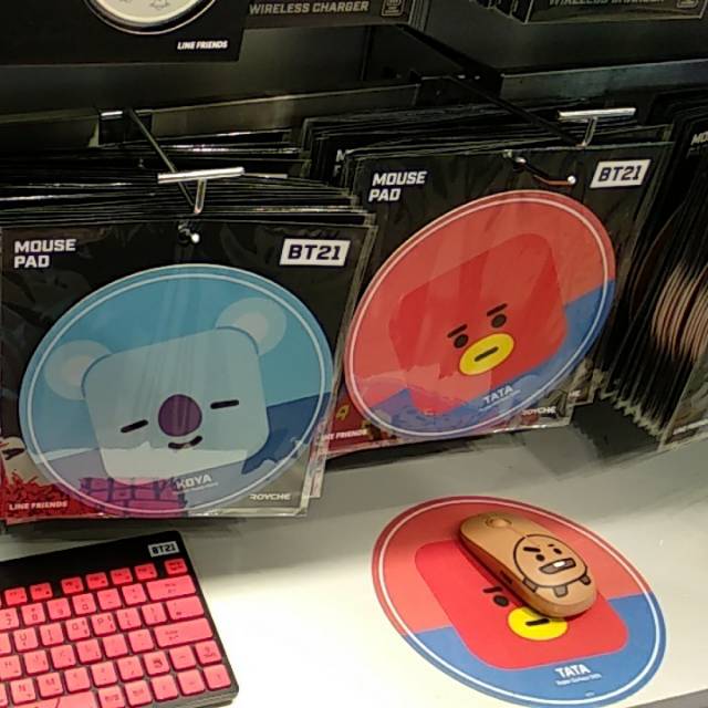 Jual BT21 Mouse Pad (OFFICIAL LINESTORE) | Shopee Indonesia