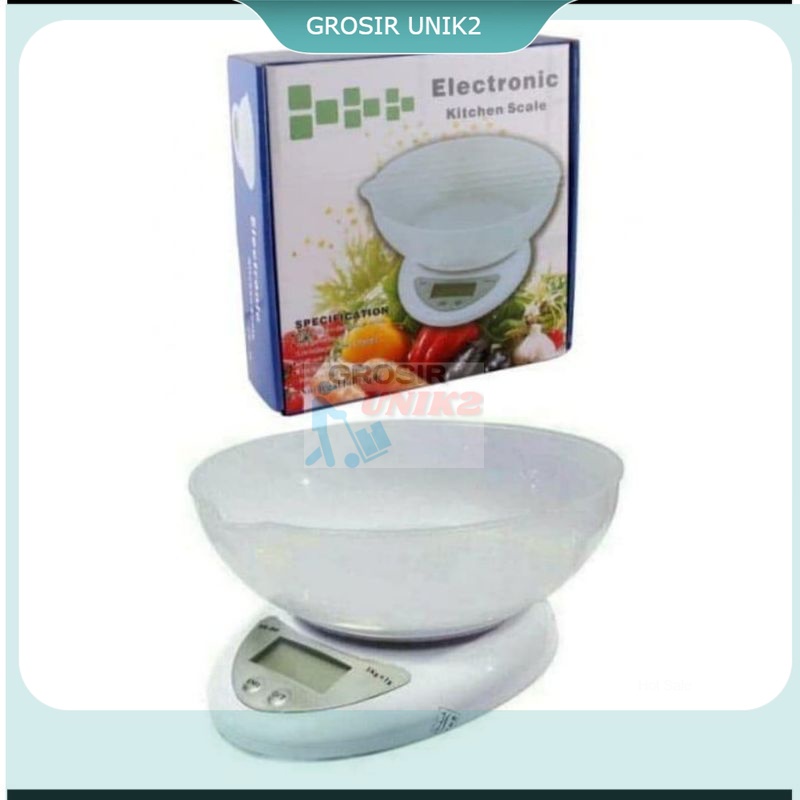 Jual Timbangan Dapur Digital Mangkok / Timbangan Kue 5kg TIMBANGAN MANGKOK | Shopee Indonesia