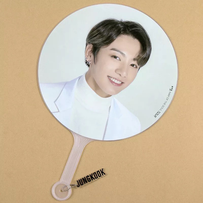 Jual [Unofficial] Ready BTS by Map of the Soul Tour Merch Image PIcket Kipas Besar Fan Jungkook ...