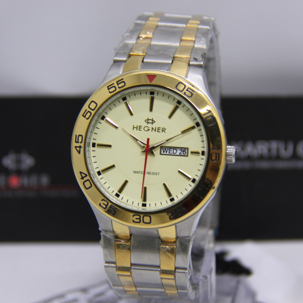 Jual HEGNER 962 PRIA ORIGINAL JAM TANGAN COWOK ARLOJI COWOK TALI ...