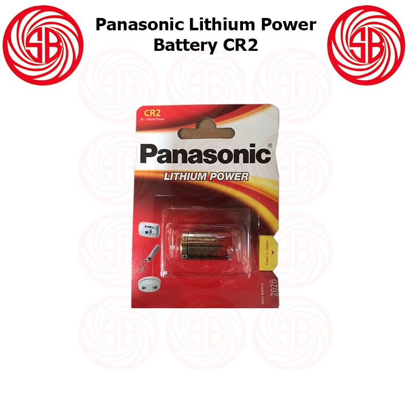 Jual Baterai Panasonic CR2 Original Lithium Power ; Battery CR2 Instax Fuji | Shopee Indonesia