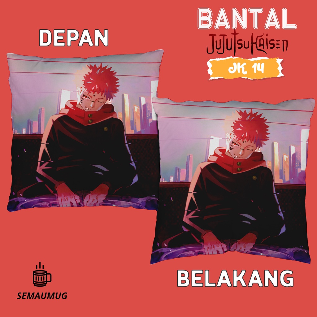 Jual BANTAL JUJUTSU KAISEN BAHAN VELBOA GOJO SUKUNA TEMA ANIME KADO ...