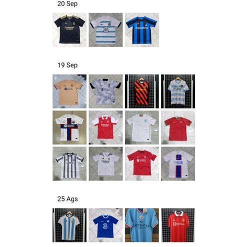 Jual Jersey Terbaru Club Eropa 2022/2023 | Shopee Indonesia