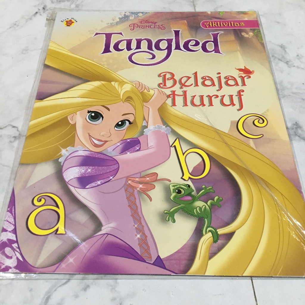 Jual buku belajar huruf abc alfabet alphabet menulis disney princess ...
