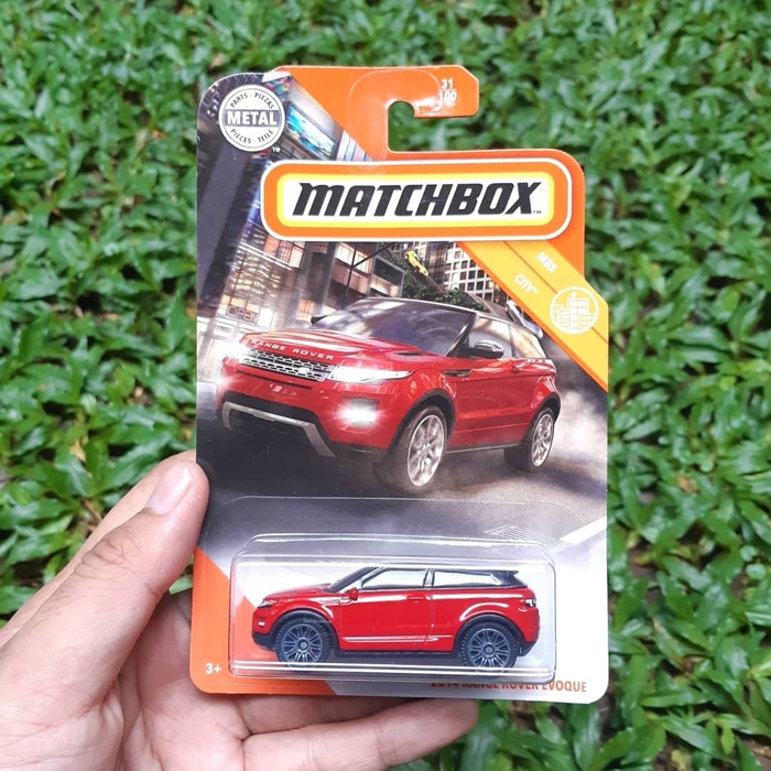 Jual Matchbox Range Rover Evoque Merah | Shopee Indonesia