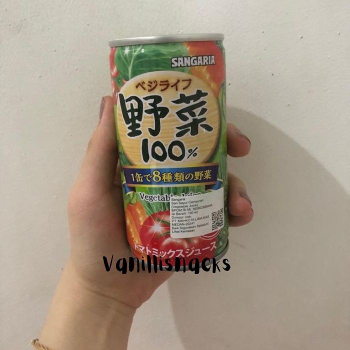 Jual Sangaria 100% Vegetable Juice 190 ml. minuman sehat jepang impor | Shopee Indonesia