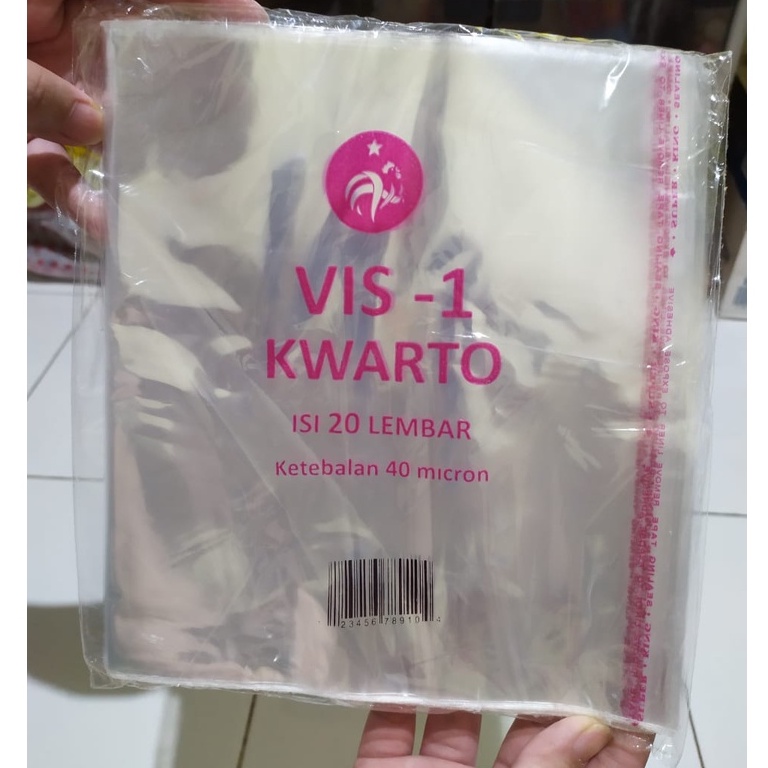 Jual Kuarto Sampul Buku Plastik Opp Ukuran Kwarto A5 Shopee Indonesia