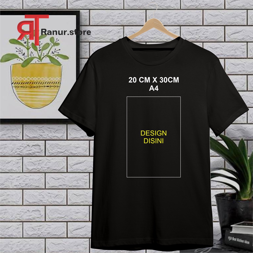 Jual Sablon kaos satuan Bisa Cetak Pakai gambar sendiri, satu hari jadi sablon DTF | Shopee ...