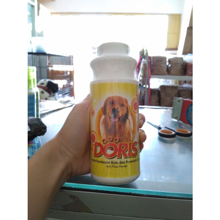 Jual Bedak Doris obat kutu bedak kutu anjing | Shopee Indonesia