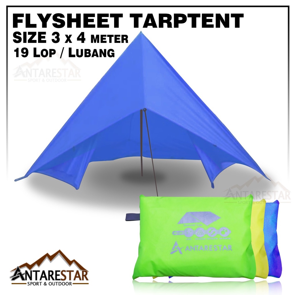 Jual ANTARESTAR Official - FLYSHEET WATERPROOF 3X4 TENDA KEMAH TEBAL 8 ...