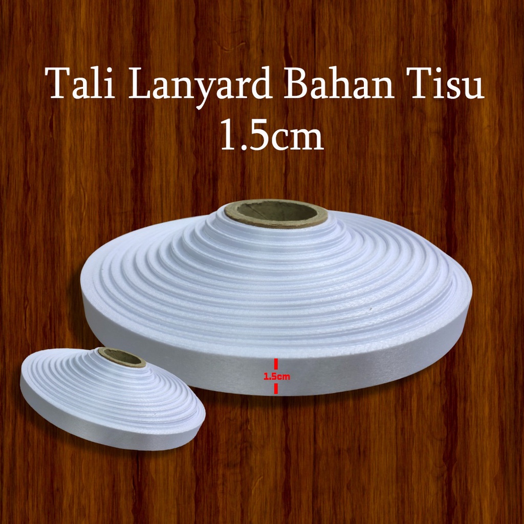 Jual Tali Lanyard Tissue Tisu 1,5 Cm Printing Sublim gantungan ID Card ...