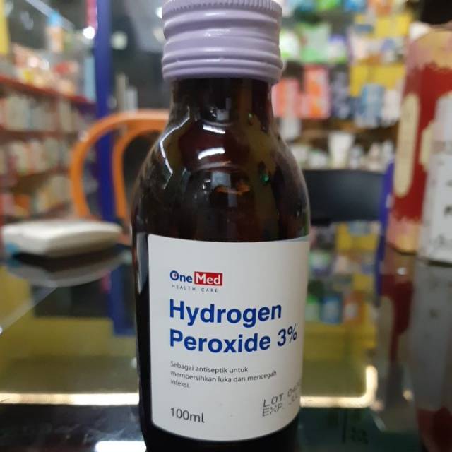 Jual Perhidrol Hidrogen peroksida H2O2 100ml | Shopee Indonesia