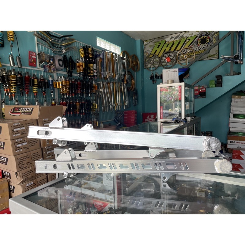 Jual swingarm aitech tiger new model kotak | Shopee Indonesia