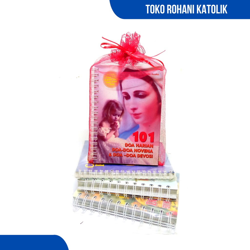 Jual SOUVENIR (1000 HARI DLL) BUKU DOA KATOLIK 101 DOA HARIAN NOVENA ...