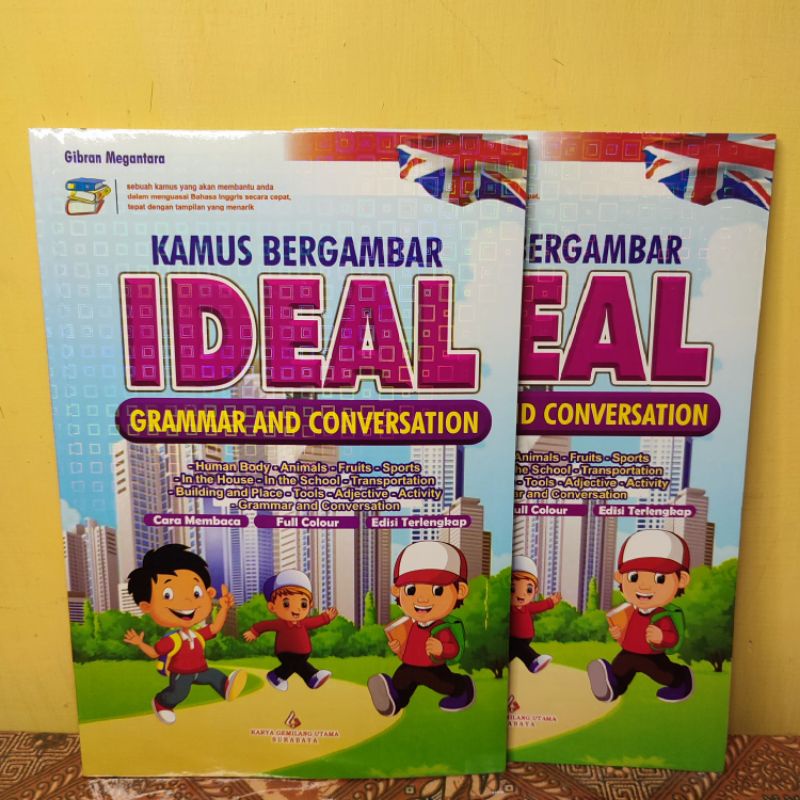 Jual Kamus Bergambar Ideal Grammar and Conversation A5 KGU | Shopee ...